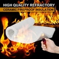 Ceramic Fiber Insulation Blanket 2600F, 1"x24"x60" for Stoves, Furnace ...