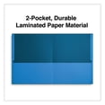 Universal Two-Pocket Portfolio, Embossed Leather Grain Paper, 11 x 8.5 ...