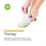NatraCure Cold Therapy Socks (w/Compression Strap) - Extra Arch and ...