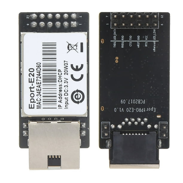 Serial To Ethernet Module, RJ45 To TTL Networking Device HF-E20 RJ45 To TTL Module For TCP / IP ...