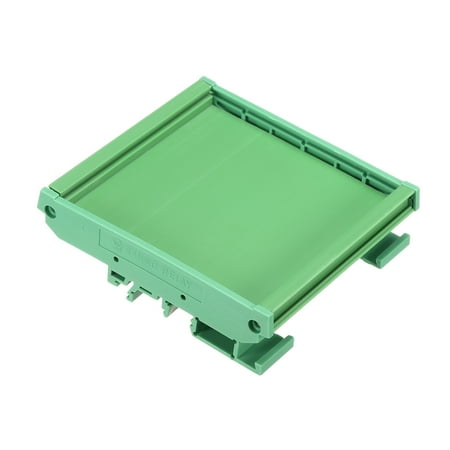 PCB DIN Rail Mount Carrier, Circuit Board Mounting Holder 90x90mm Green ...