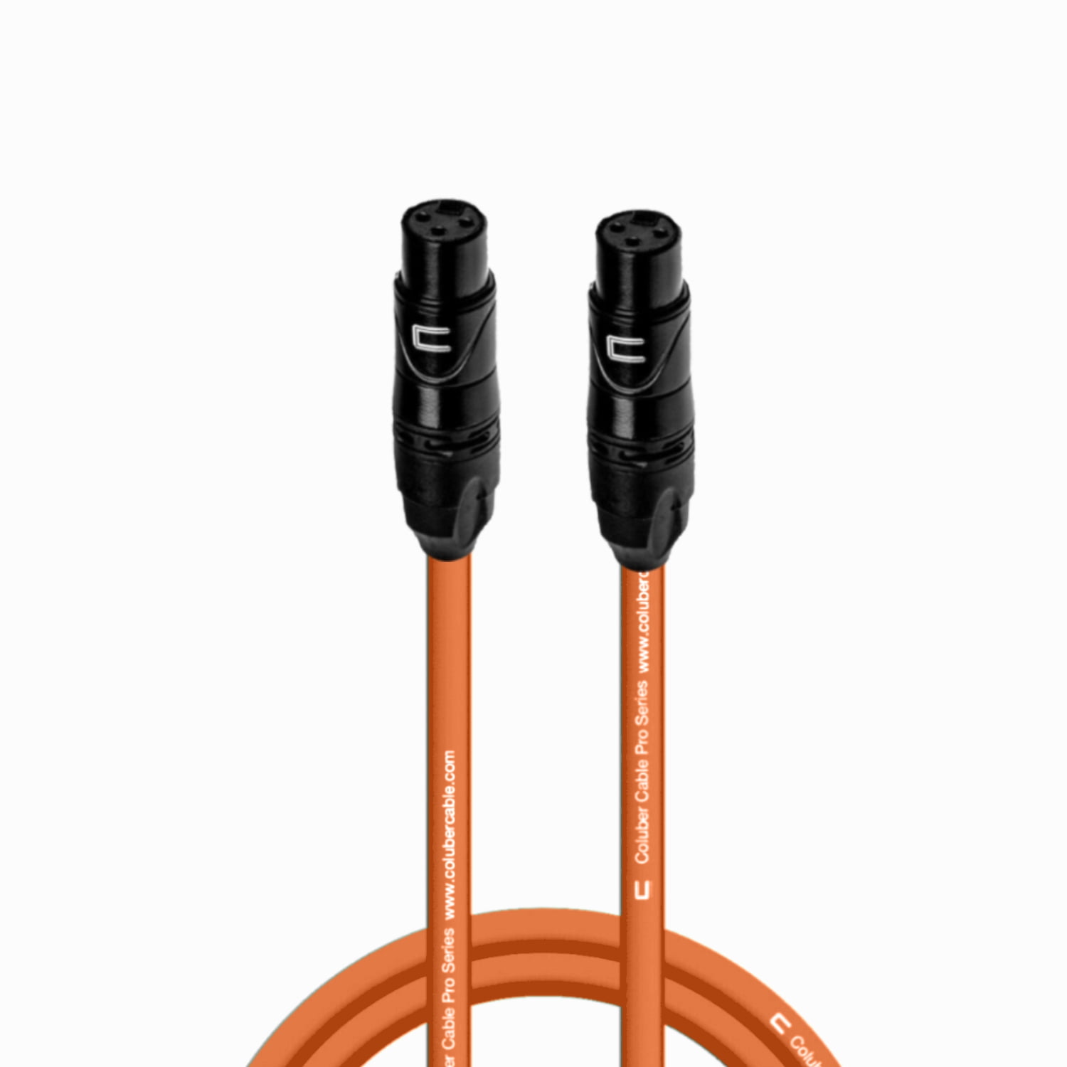 Balanced XLR Cable Female to XLR Female - 10 Feet Orange - Pro 3-Pin ...
