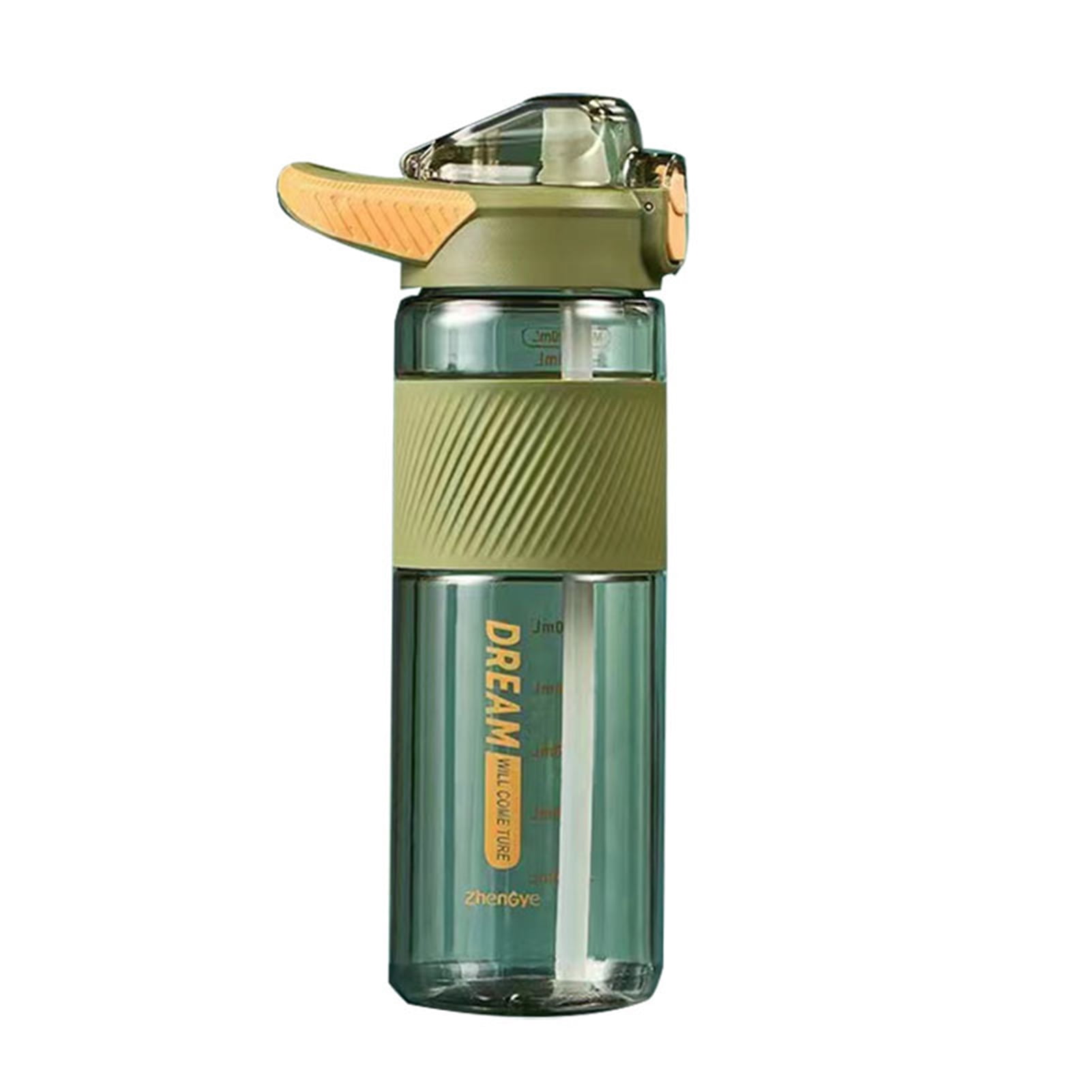 FaLX Handle Design Straw Bottle with Scale - 700ml, Large Capacity ...