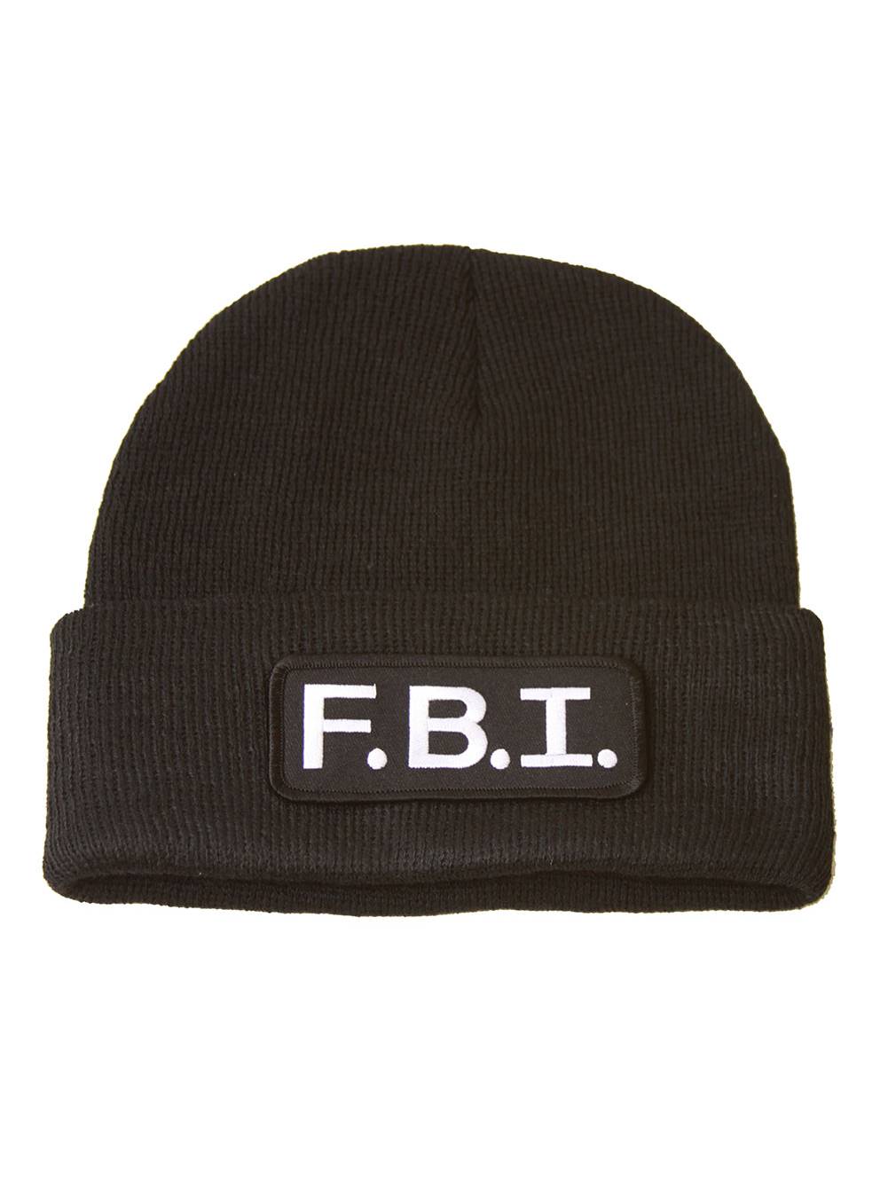 Delux Military 3D Embroidery Law Enforcement CUFF Beanie FBI Tab Patch ...