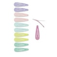 Scunci Girl Metal Snap Clip Hair Barrettes, Pastel Colors, 12 Ct ...