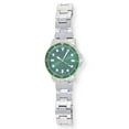 George Adult Male Analog Watch with Green Dial in Silver (42029WMM ...