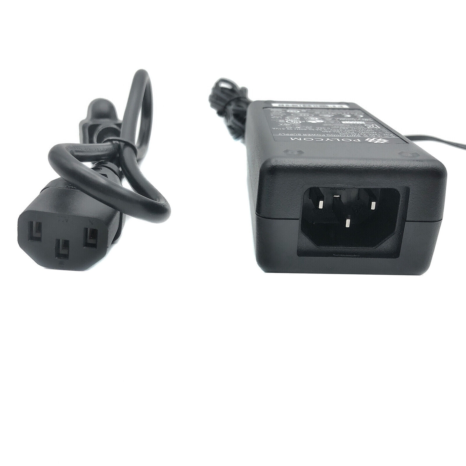 New Genuine Polycom 48V 0.38A Switching Power Supply Adapter PSC18U-480 ...