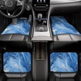 Car Foot Mat 4 Pcs Set Crystal Velvet Non Slip Bottom Quick Install ...