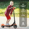 Safety-First Electric Scooter for Kids Ages 6-12, 110W Motor up to 9 ...