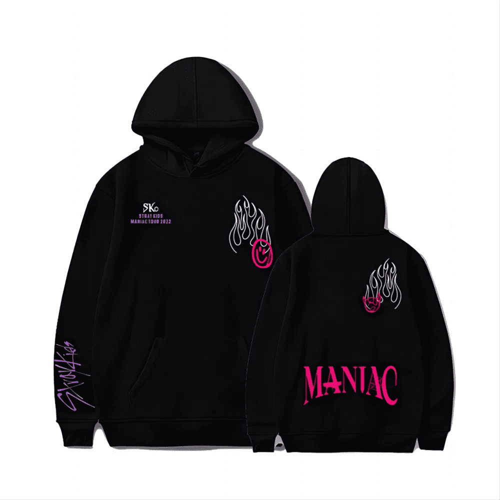Click here for Xianqi Kpop Stray Kids Maniac Unisex Oversized Fle... prices