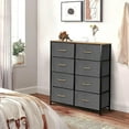 8-Tier Drawers Nightstand Chest Dresser Organizer Storage Bedroom ...