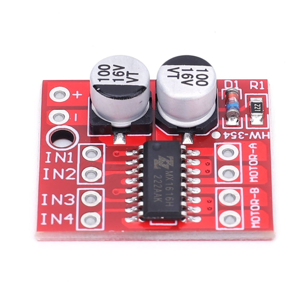 L298N DC Motor Drive Controller Module 2.5A Mini Reversing PWM Speed ...