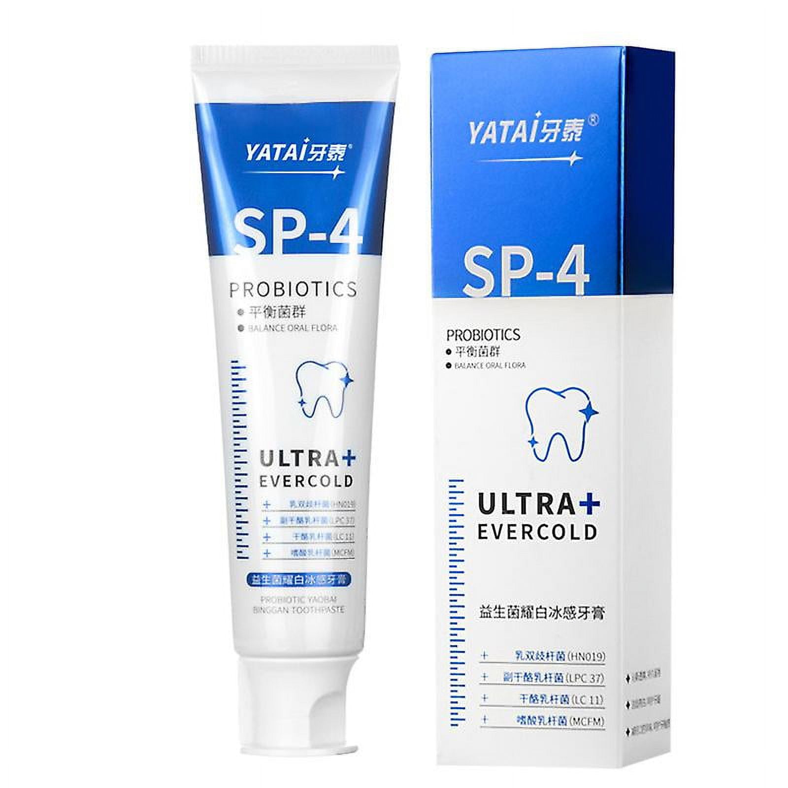 Sip-4 Toothpaste, Whitening Sp-4 Toothpaste, Sp-4 Probiotic Whitening Toothpaste | Walmart en línea