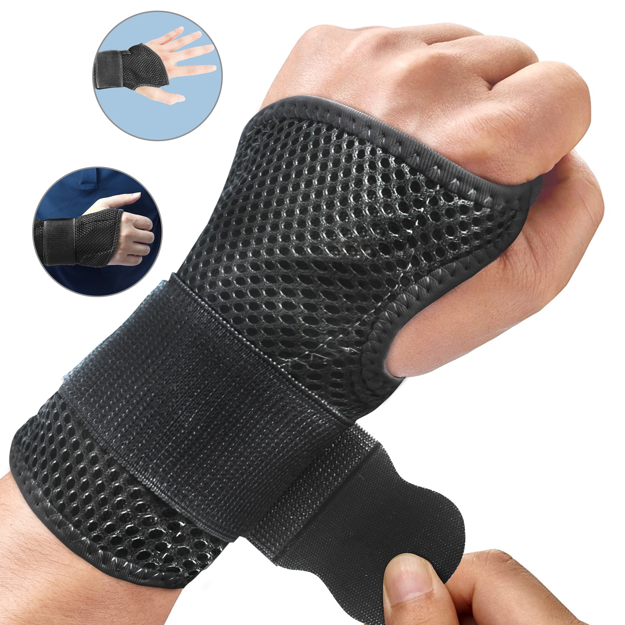 Wrist Brace, Removable Wrist Splint for Carpal Tunnel Pain, Wrist ...