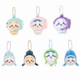 10cm Kawaii Japanese Plush Pendant Doll Cute Cartoon ハチワレ ちいかわ Keychain ...