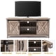 Yaoping 58" Farmhouse Sliding Barn Door TV Stand for TVs Up to 65 ...