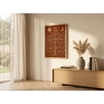 Affixzi Warli Tree of Life Print, Indian Folk Art Village Oak Giclée ...