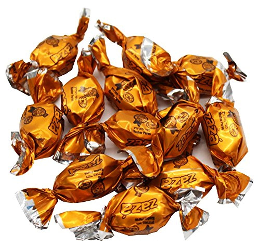 Mini Foil Orange Candy By-Design Orange Flavor Kosher By Zaza ...