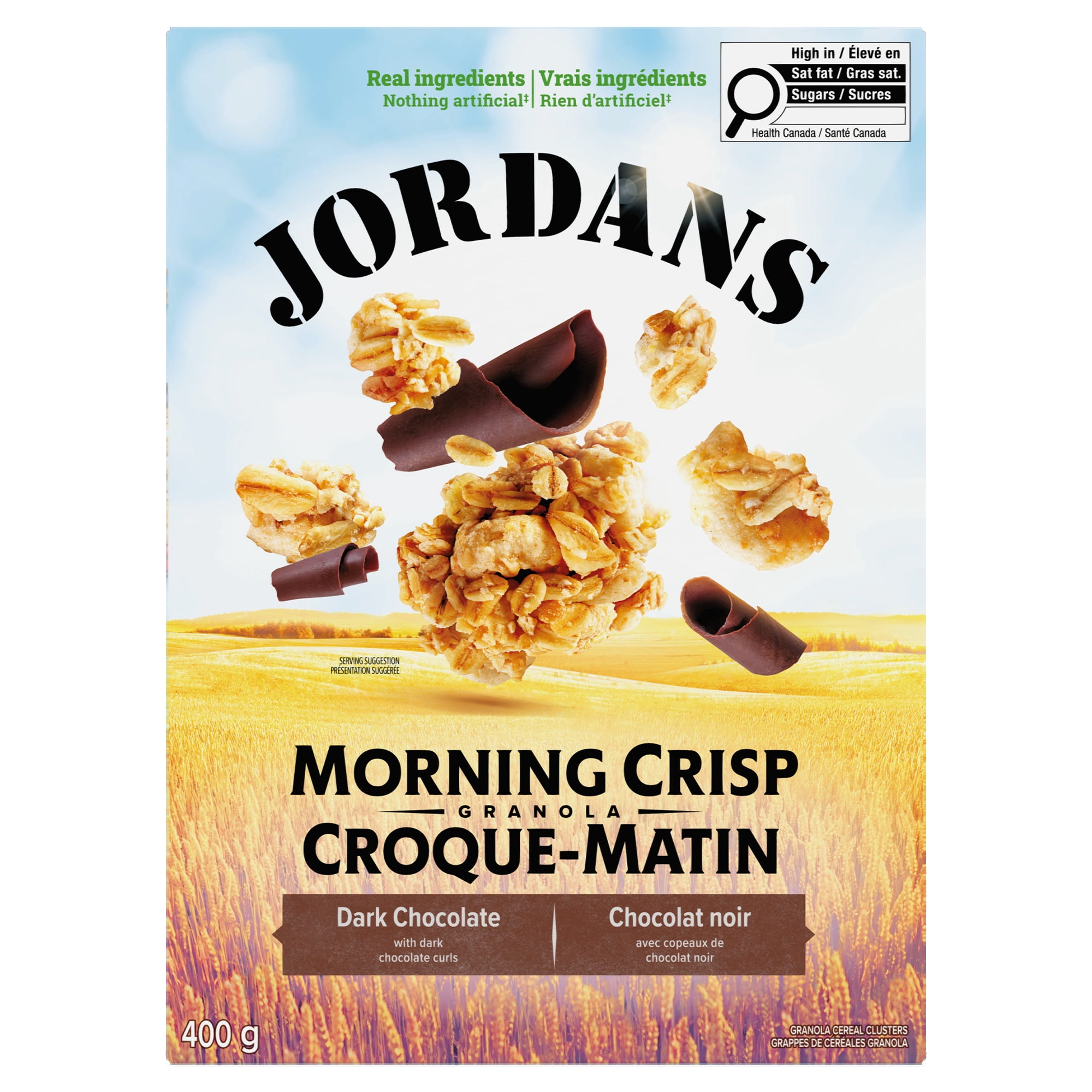 Click here for Jordans Morning Crisp Dark Chocolate Granola Cerea... prices