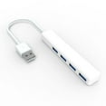 Usb 2 0 Hub 4 Port Data Hub Splitter With 5v Micro Usb Power Port For