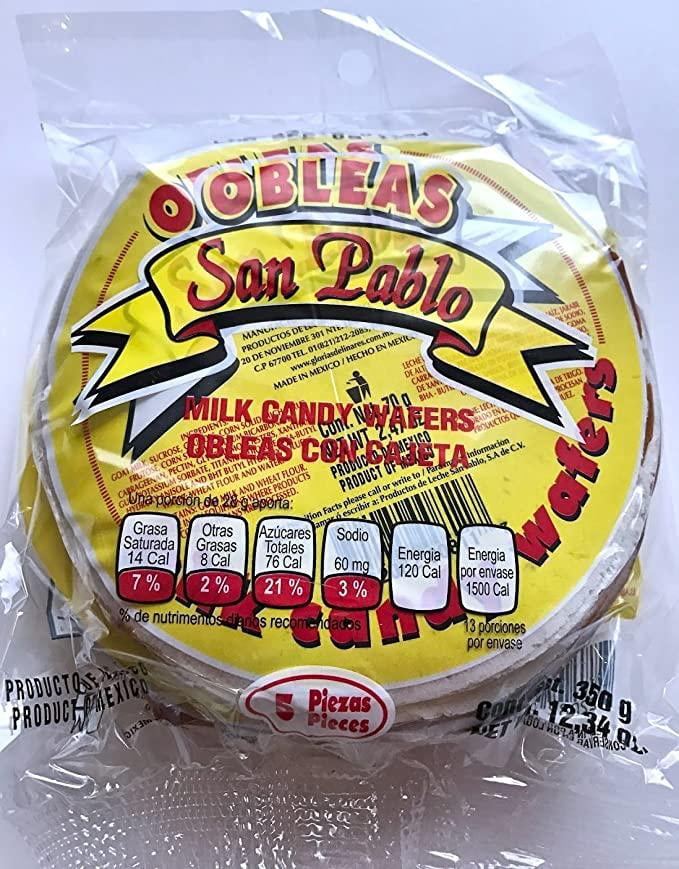 OBLEAS MILK CANDY WAFERS - Large (12.34 Oz) - Walmart.com