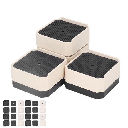 Anti Vibration Pads, Reinforcements Non Slip Shock Absorbing Bed Risers ...