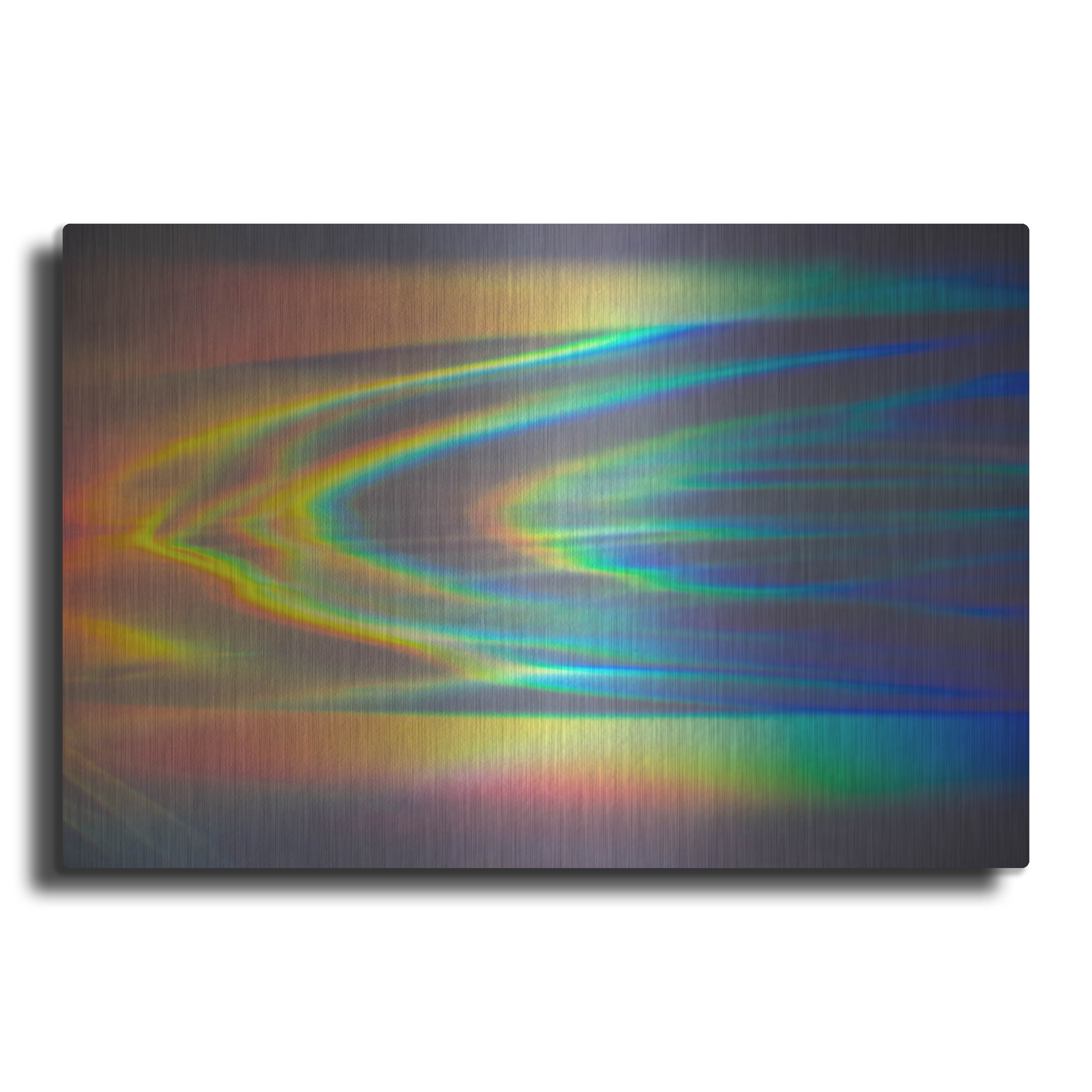Luxe Metal Art 'Prism Ocean' by Luxe Portfolio, Metal Wall Art, 16"x12 ...