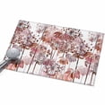 Abstract Orange Potatoes Flower Rectangle Rug 2'x3' Watercolor Floral ...