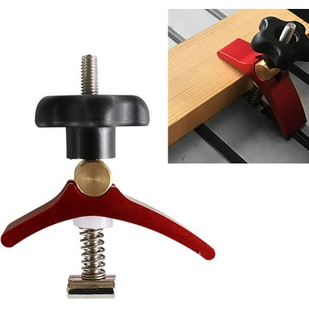 Fiacvrs Hold Down Clamp DIY T Track Slide Block T-Slot T-Track Clamp ...