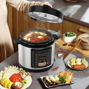 Instant Pot Plus, 8-qt Multi-use Electric Duo Crisp Pressure Cooker ...