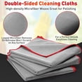 24 Pack Magic Cleaning Cloth, 16 x 16 Inch Microfiber Glass Cleaning ...