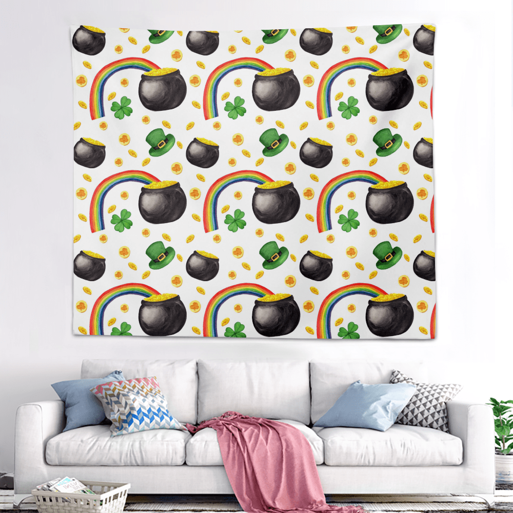 Spring St. Patrick's Day Backdrop and Tablecloth Party Supplies Themed ...