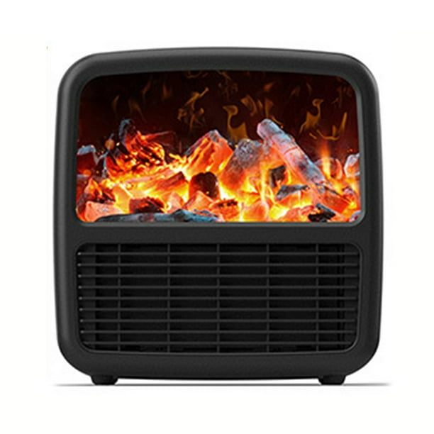 3D Anti-Real Heaters Home Energy-Saving Electric Heaters Desktop High ...