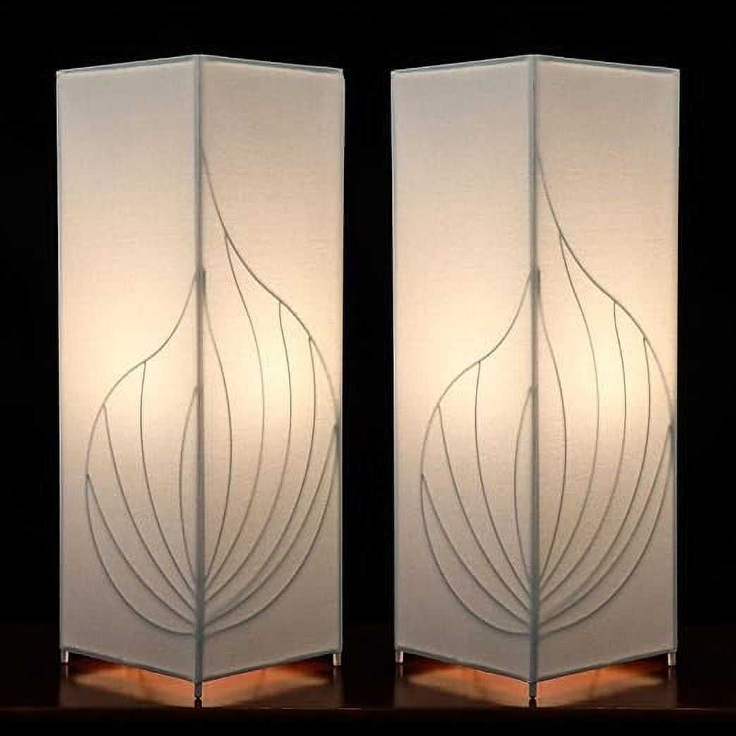 Click here for Charlotte Lighting Set Of 2 Modern Style Table Lam... prices