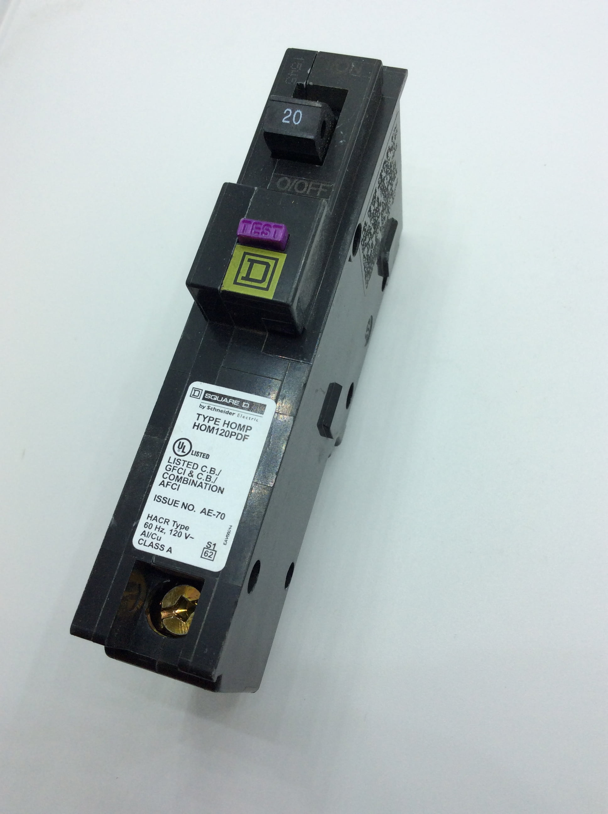 Square D HOM120PDF MINIATURE CIRCUIT BR – Walmart Inventory Checker ...