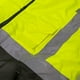 Men's Class 3 Safety High Visibility Water Resistant Reflective Neon ...