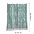 No Punching With Yarn Curtain Translucent Impervious To People Yarn Curtain Fabric Curtains 108