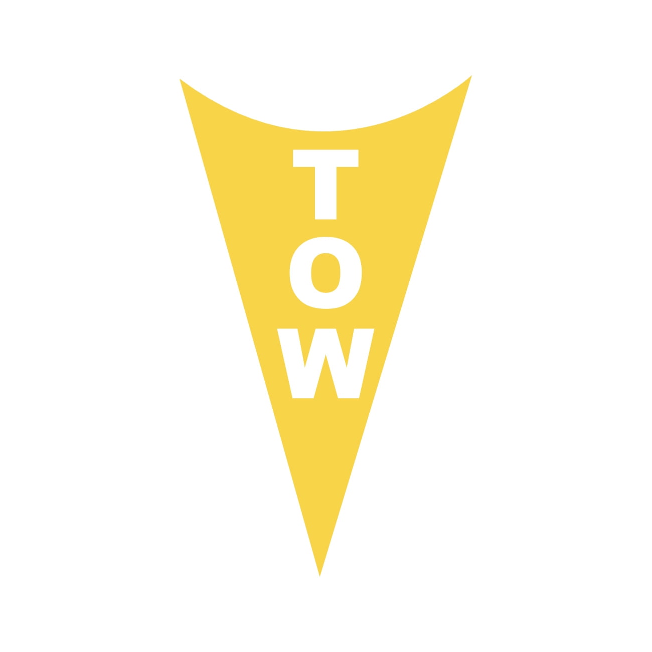 Tow Hook Sticker Decal Die Cut - Self Adhesive Vinyl - Weatherproof ...