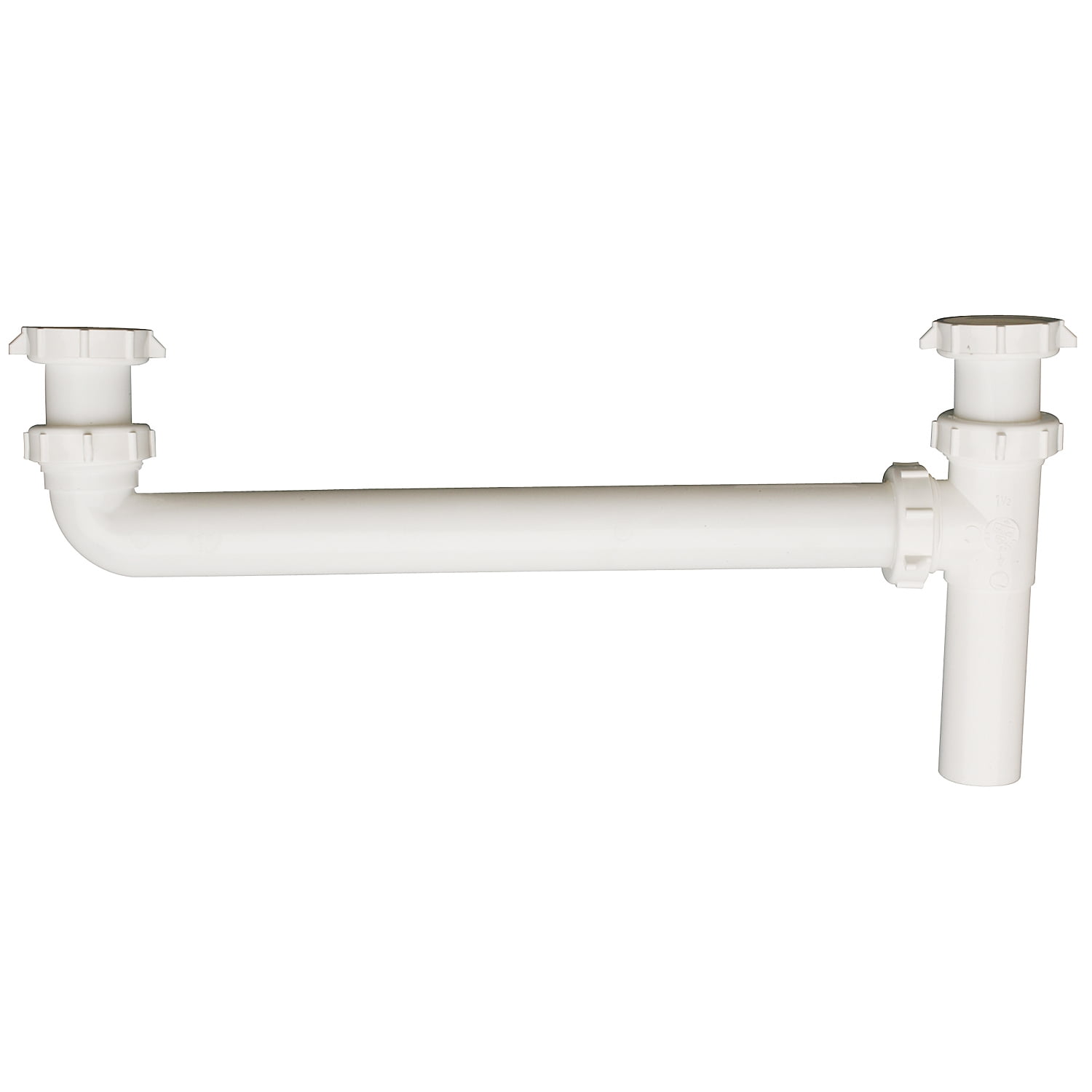 Keeney PP925W End Outlet Sink Waste with Baffle Tee, 1.5-in x 16-in ...