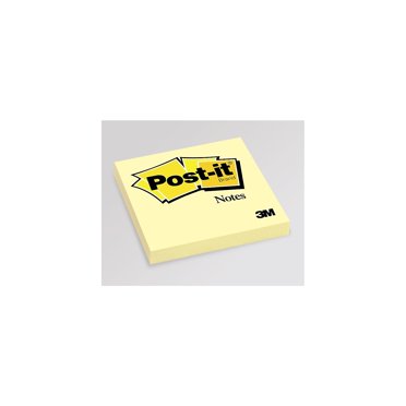 Post-it Super Sticky Notes, 3" x 3", Canary Yellow, 5 Pads - Walmart.com