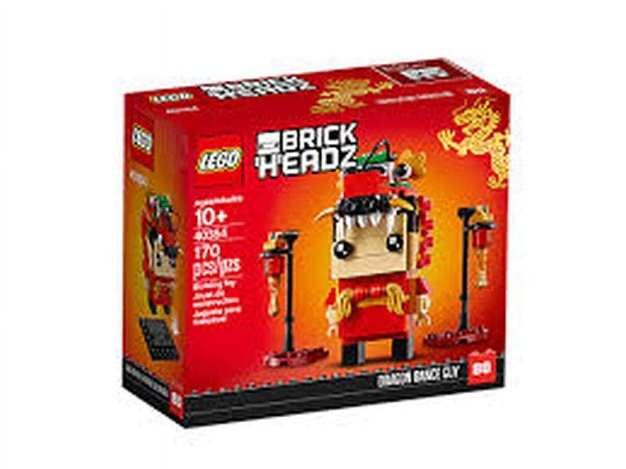 Juguete de construcción LEGO Brickheadz Dragon Dance Guy 40354 ...