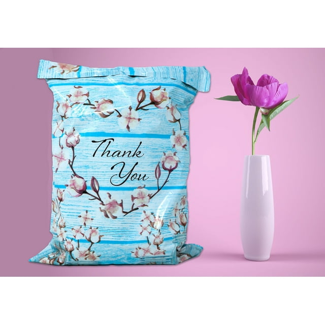 10 Designs! Ultimate Thank you Poly Mailers Collection, 10x13" Combo ...