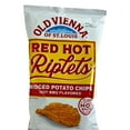 Old Vienna of St. Louis Red Hot Riplets Hot BBQ Chips 1oz Bags (Pack of ...