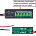 4 Pcs Battery Level Indicator 3S Ternary Lithium Battery Lithium Iron ...
