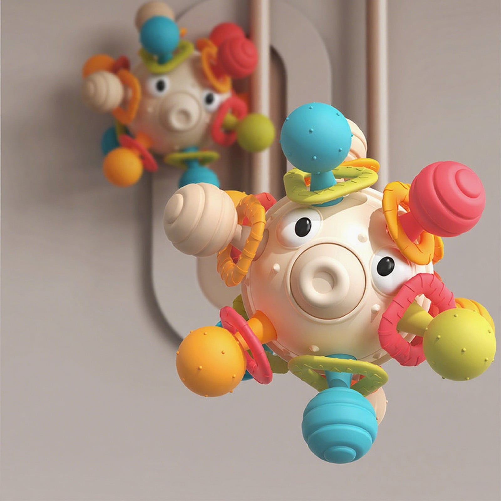 Multisensory Textured Grasp Sphere With Rotation And Gentle Rattle ...