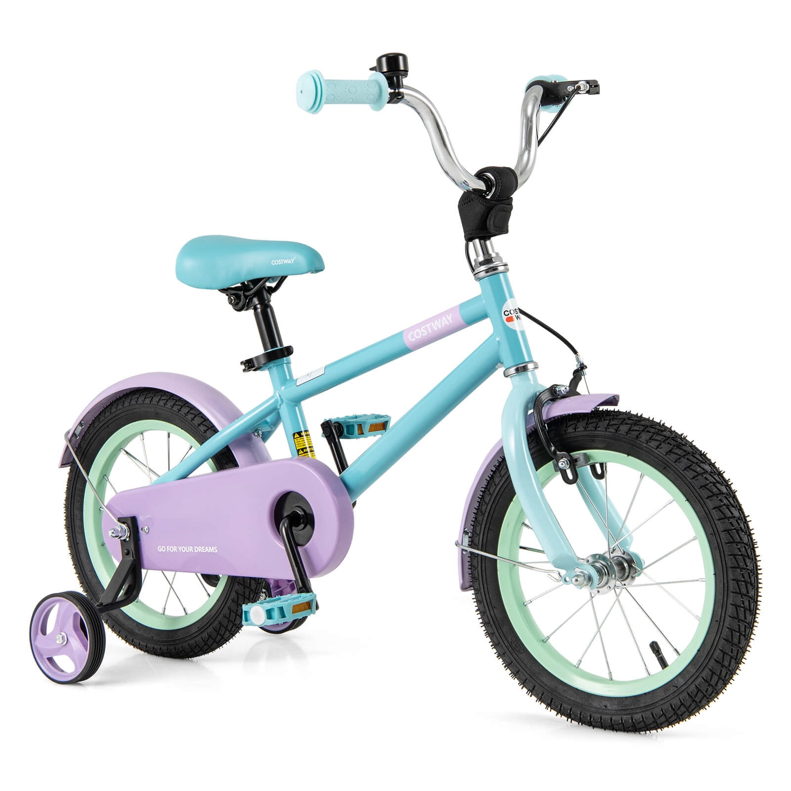 Click here for Costway 14 Kids Bike With Adjustable Saddle Handle... prices