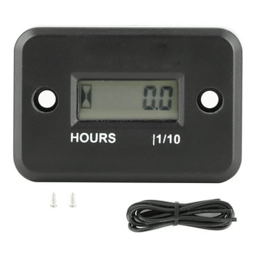 Motorcycle Tachometer for Small Engine,Inductive Hour Meter for ...