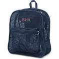 Jansport Eco Mesh Pack Backpack Navy - Walmart.com