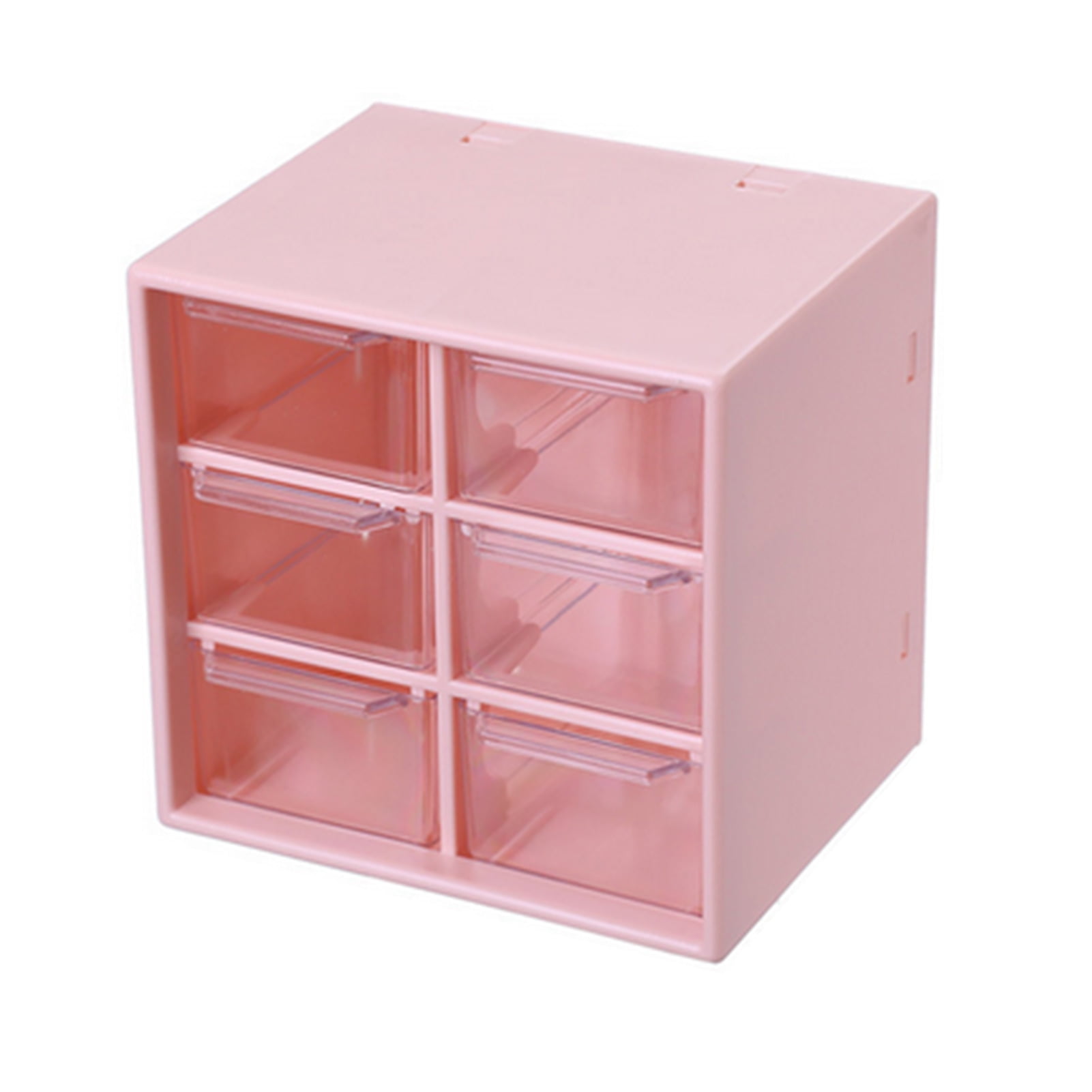 Hesroicy Drawer Design Storage Case - Dust-proof - with Handle - 6 ...