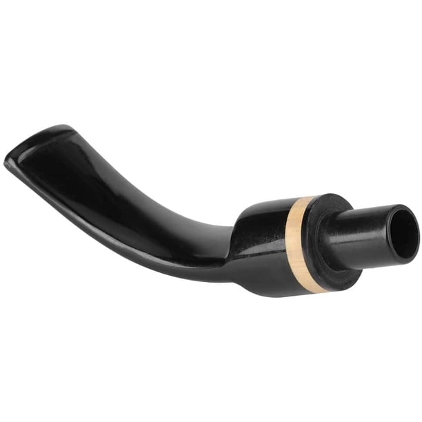 Tobacco Pipes, Handmade Wood Smoking Pipe Classic Black Smoke Cigarette ...